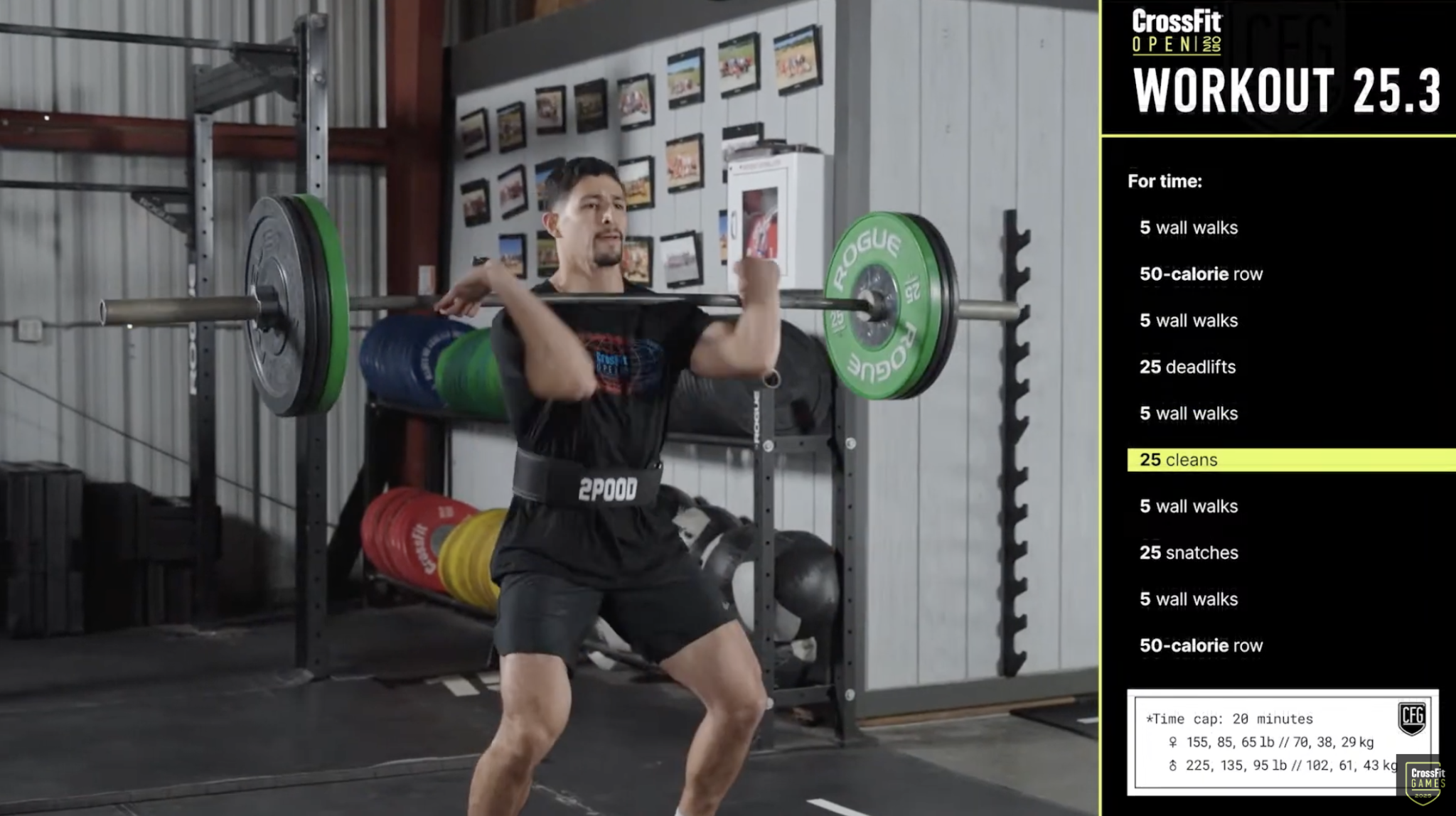 CrossFit Open 25.3 Workout Announced: Everything You Need to Know